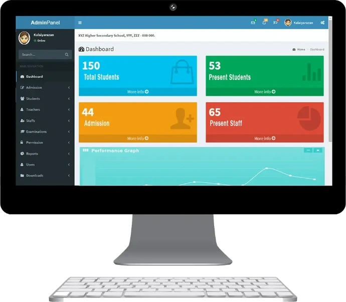 School Management System | Primacy Infotech