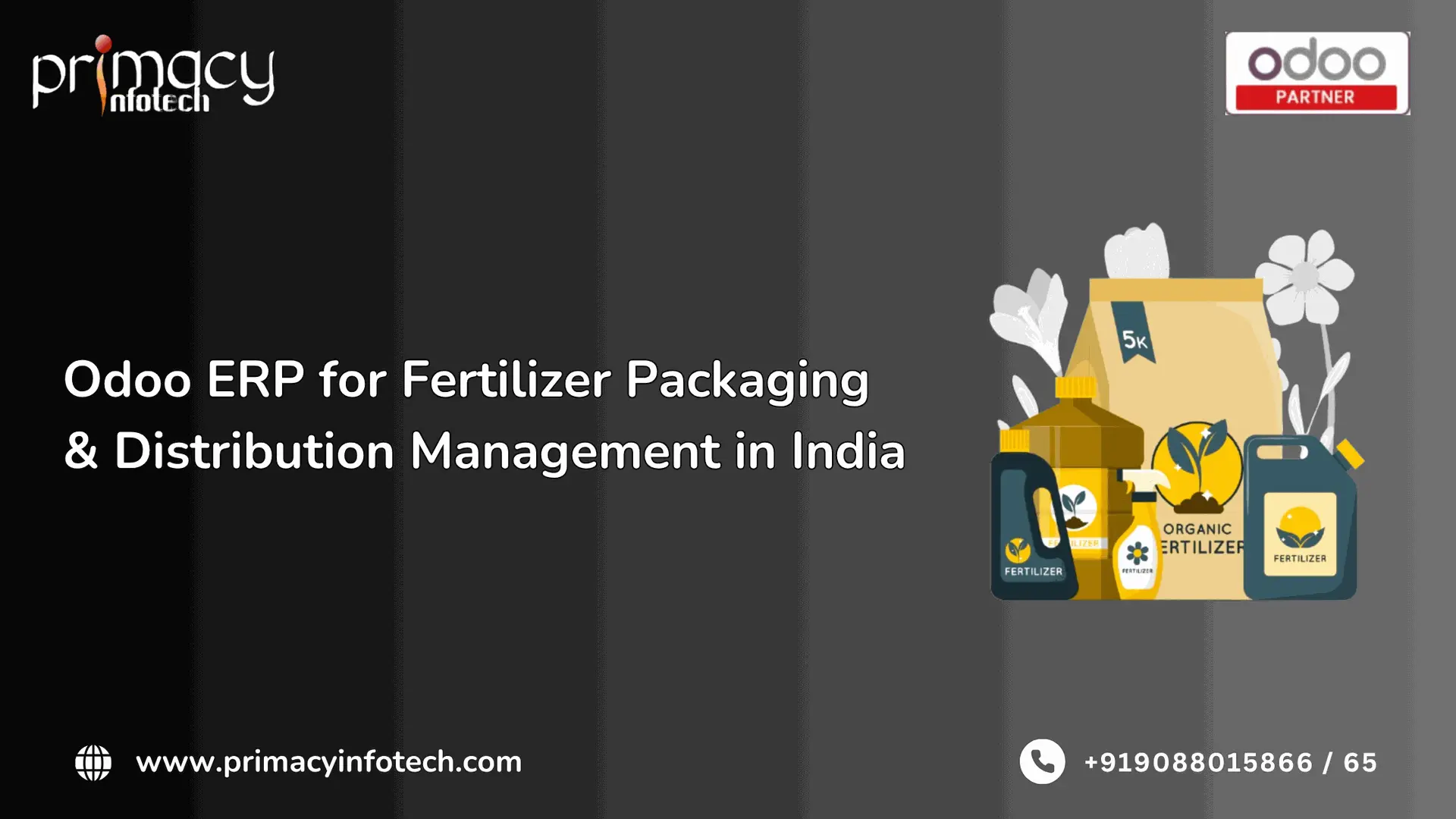 Odoo ERP for Fertilizer Packaging & Distribution Management in India ...